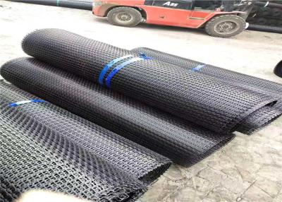 China High Strength Reinforcement Basalt Fiber Geogrid Bitumen Coating for sale