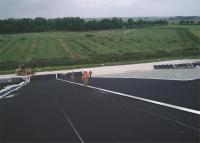 China Puncture Resisting High Strength 200m HDPE Dam Liner for sale