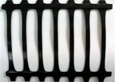 China Foundation Support Anti Corrosion 60kN/M Uniaxial Plastic Geogrid for sale