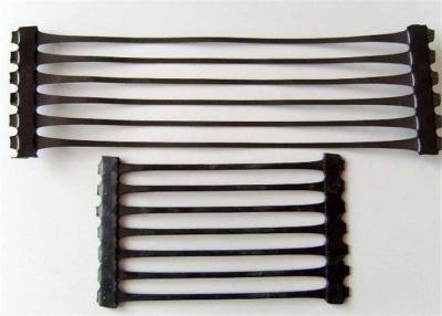 China High Tensile Strength Uniaxial Plastic Geogrid for sale