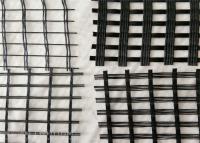 China High Tensile Elastic 30KN Glass Fiber Geogrid for sale