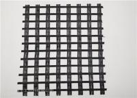 China Repair Damaged Glass Fiber Geogrid for sale