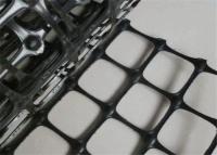 China Lightweight High stability width 3.95m Biaxial Plastic Geogrid for sale