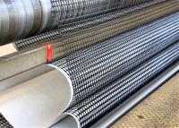 China Black Hole 30mm  Plastic Geogrid Mesh For Road Construction for sale