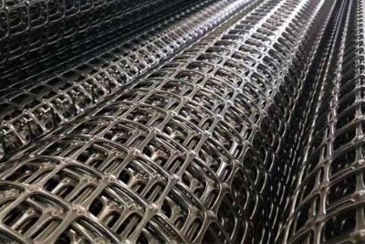 China High Tensile Strength Pp Biaxial Plastic Geogrid Mesh for sale