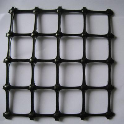 China 20kn/M Plastic Geogrid Mesh For Gravel Driveway Soil Reinforcement for sale