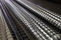 China Black Color 50kn Soil Stabilization Biaxial Pp Geogrid for sale