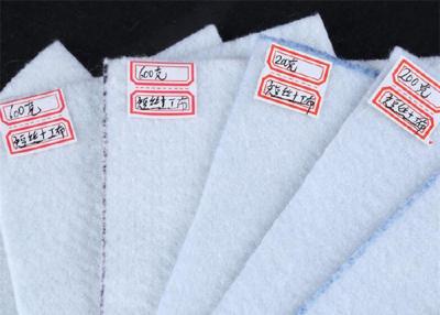 China 200g Stab Resistant Reinforced Non Woven Polyester Geotextile For Soil Reinforcement for sale