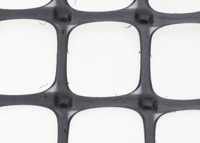 China Extruded Biaxial Plastic Geogrid 50kn Reinforced Retaining Wall for sale