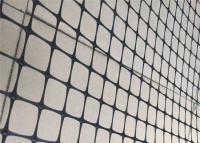 China Road Repair Plastic Geogrid Mesh Biaxial Stretched Square Network Structure for sale