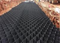 China Plastic Retaining Wall Geocell Hdpe 1.1mm - 1.8mm for sale