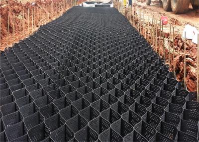 China Plastic Retaining Wall Geocell Hdpe 1.1mm - 1.8mm for sale
