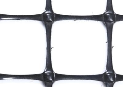 China High Tear Strength Biaxial Plastic Geogrid 3.9 Meters Width for sale