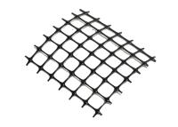 China Landfill Sites Biaxial Bx Geogrid 30/30 Kn 55mm 60mm 65 Mm Mesh Size for sale