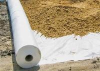China 20gsm Nonwoven Geotextile Fabric Civil Environmental For Soil Stabilization for sale