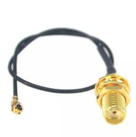 China RG316 RF Coaxial Antenna Cable Wire SMA Female Connector For Router PCB Drone for sale