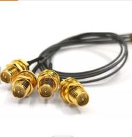 China RG316 RF Coaxial Antenna Cable Wire SMA Female Connector For Router PCB Drone for sale
