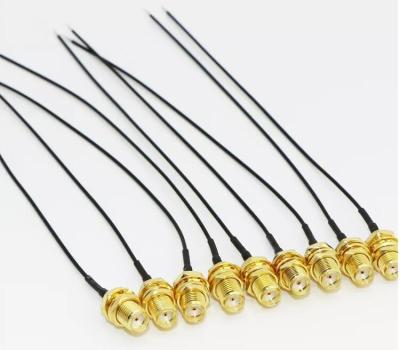 China Pigtail Jumper SMA Female To UFL Connector IPX MHF For Wifi Router GPS AP RG178 for sale