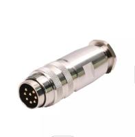 China M16 Male Female 8 Pin Circular Connector 360 Shielded Metal Aviation M16 for sale