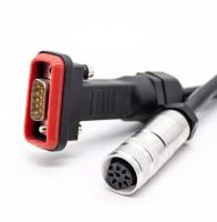 China Waterproof AISG RET Control Cable Connector 8 Pin Female To DB 9 pin Male for sale