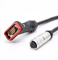 China Waterproof AISG RET Control Cable Connector 8 Pin Female To DB 9 pin Male for sale