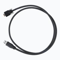 China USB 3.0 Industrial Vision High-Flex Drag Chain Cable – Type-A to Micro-B with Screw Lock for sale