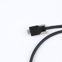 China USB 3.0 Industrial Vision High-Flex Drag Chain Cable – Type-A to Micro-B with Screw Lock for sale