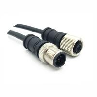 China M12 Male/Female Round Waterproof Connector for Electric Motorcycle LEV Control for sale
