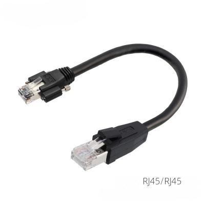 China GigE Vision Industrial Shielded RJ45 to RJ45 Ethernet Cable (Drag Chain Compatible) for sale