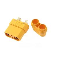 China 2+2 Hybrid 60A Higher Current XT90 Series Connector For Heavy-Lift Drones And Power Chargers for sale