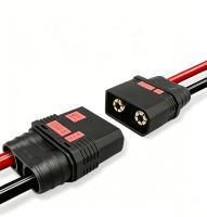 China QS8-S UAV Power Cable Plug 12AWG Wire Gauge 110A Integrated High-Power Connectors for sale