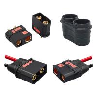 China QS8-S UAV Power Cable Plug 12AWG Wire Gauge 110A Integrated High-Power Connectors for sale