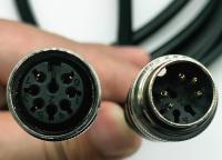 China High-Performance AISG Cable Assembly Features A 5-Pin Circular Connector for sale