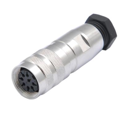 China AISG Waterproof Electrical Connectors , 5M 8 Pin Circular Connector Hw Port for sale