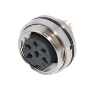 China M / F Waterproof Moulding Solderness AISG Connector Male To Female M12 8pin for sale