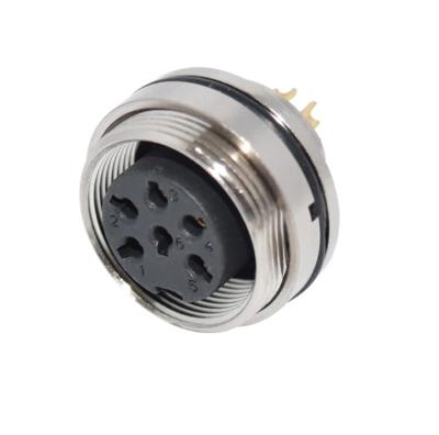 China M16 Ip67 Panel Mount Electrical Connectors for sale