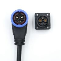 China M25 IP67 Waterproof 50A EV Charging Connector for E-Scooter & Motorcycle for sale