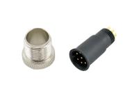China Ip68 IP67 Aviation electrical cable Panel mount A B C D code 8 pin M8 M12 waterproof circcular connector for sale