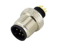 China Ip68 IP67 Aviation electrical cable Panel mount A B C D code 8 pin M8 M12 waterproof circcular connector for sale