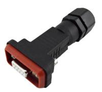 China Assembly Waterproof With Screw Locking DB9 Male D Sub Amp Ip67 Connector for sale