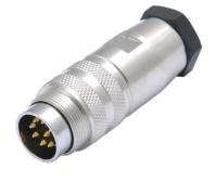 China IP67 IP68 8 PIN M12 Circular Connector USB Type C Cable OTG Adapter for sale