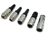China IP68 IP67 socket Panel mount M12 M16 AISG 5 pin solder type circular connector for sale