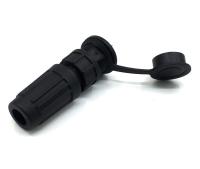 China Ltw Hermetic Waterproof Electrical Connectors Black With High Contact Reliability for sale