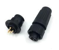 China Ltw Hermetic Waterproof Electrical Connectors Black With High Contact Reliability for sale