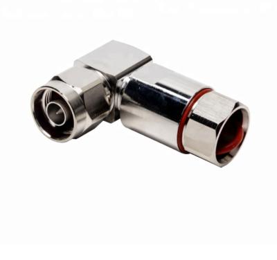 China RF right angle Connector N-Male for 1/2 Coaxial Cable for sale