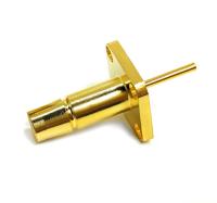 China QMA  N type Flange Sma Female 4 Holes Flange mount Female Coaxial adapter Antenna Rf Connector for sale