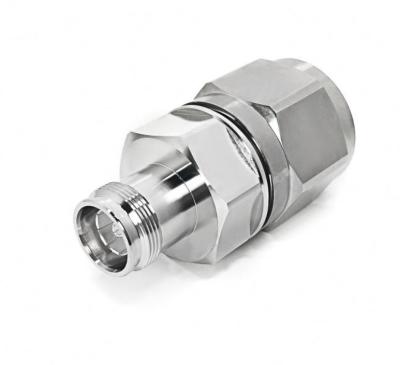 China 4.3-10 Female Radio Frequency Connector 50 Ohm Impedance For 7/8 Coaxial Cable for sale