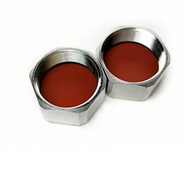 China 7/16 DIN Female Radio Frequency Connector Dust Cap High Temperature Resistant for sale