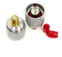 China N Male To SMA Radio Frequency Connector Female Adapter 50 Ohm Impedance for sale