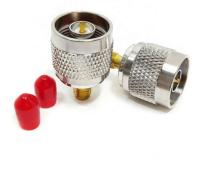 China N Male To SMA Radio Frequency Connector Female Adapter 50 Ohm Impedance for sale